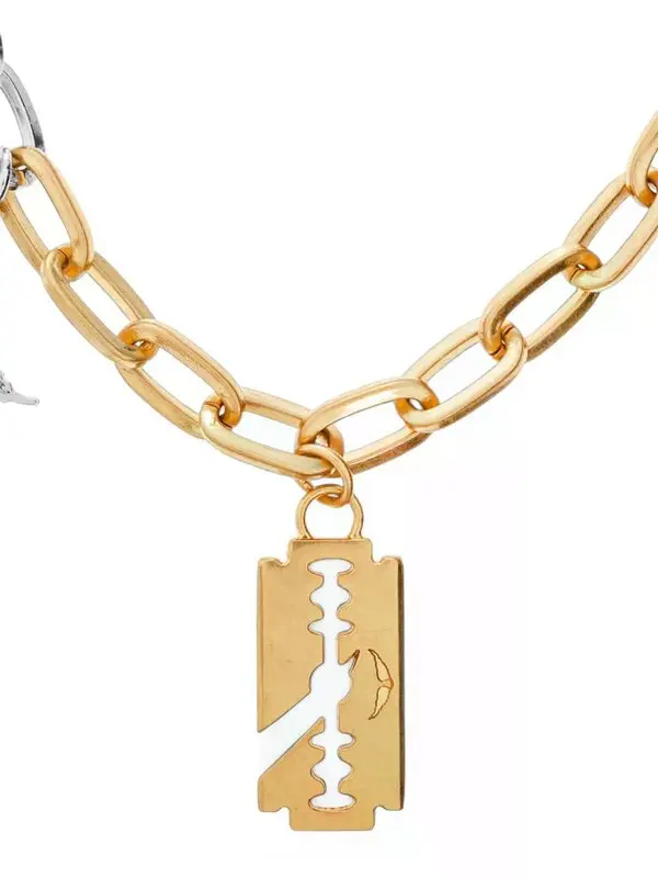 Zadig&Voltaire Embellished Chain Bag Strap With Charms