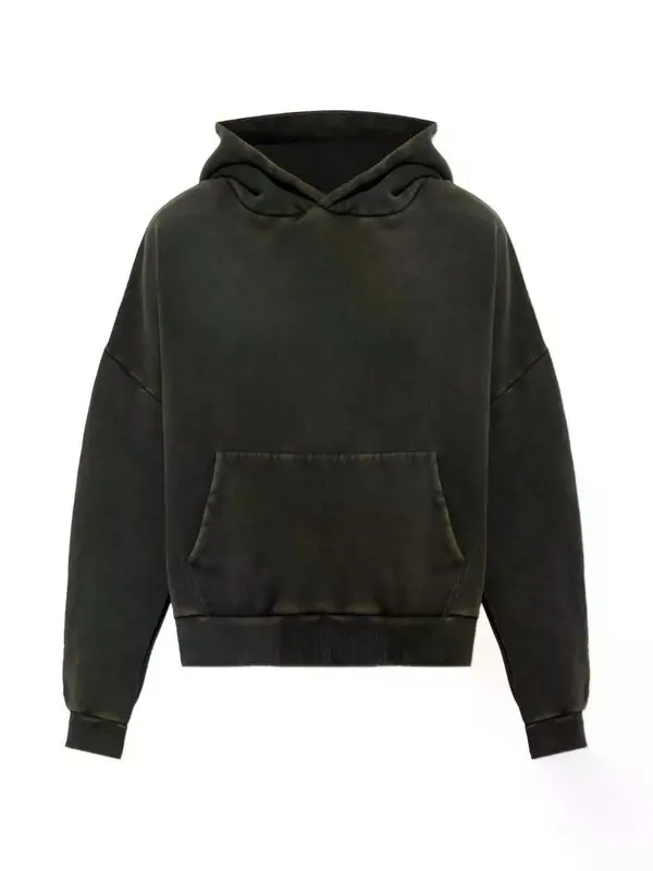 ENTIRE STUDIOS Washed Cotton-jersey Hoodie - Grey