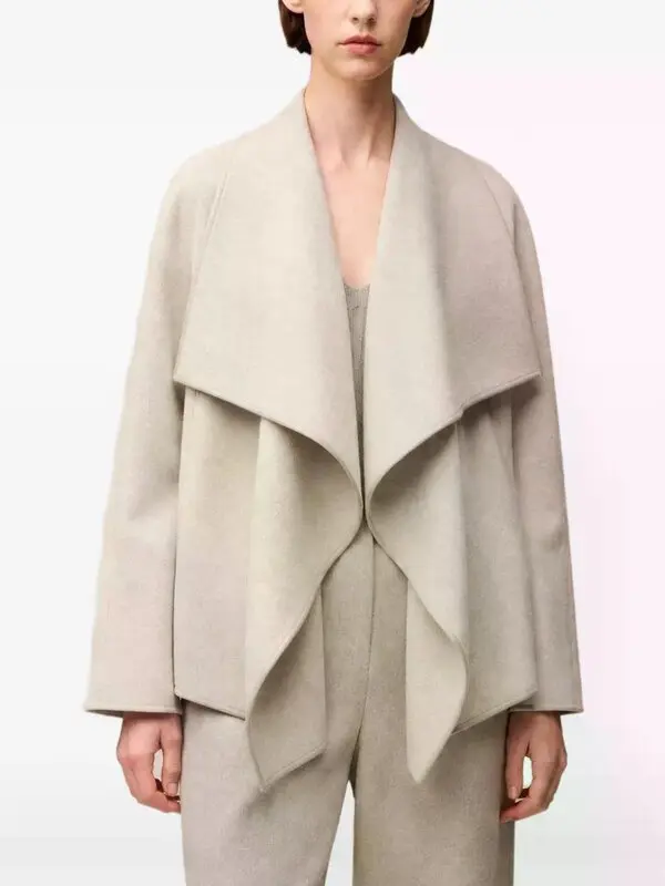 RETORI Retrore Shawl-collar Open-front Jacket