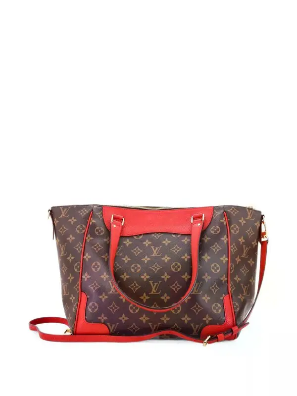 LOUIS VUITTON Estrela Nm Handbag Monogram Canvas With Leather Tote Bag - Brown