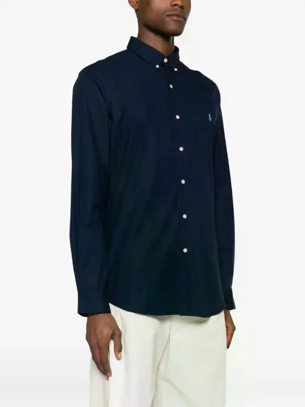 Polo Ralph Lauren Embroidered-logo Button-down Shirt