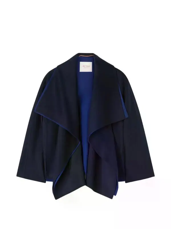 RETORI Double Shawl Collar Jacket