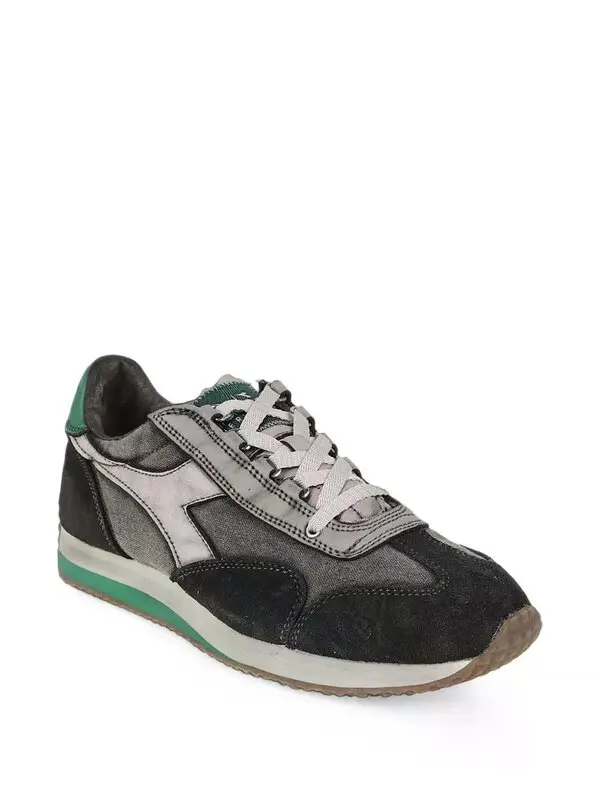 DIADORA Equipe Dirty Sw Evo Distressed-effect Panelled Sneakers