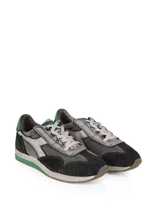DIADORA Equipe Dirty Sw Evo Distressed-effect Panelled Sneakers
