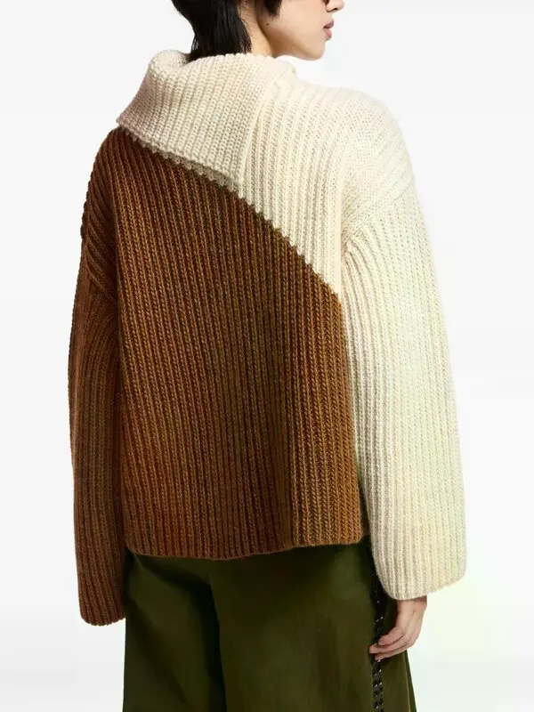 Essentiel Antwerp Kolorama Oversized-collar Sweater