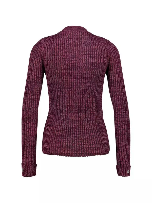 Rabanne Ribbed-knit Buttoned Cardigan