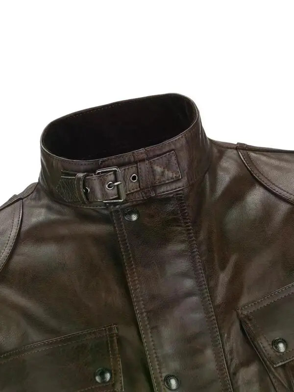 Belstaff Trialmaster Belted Leather Jacket