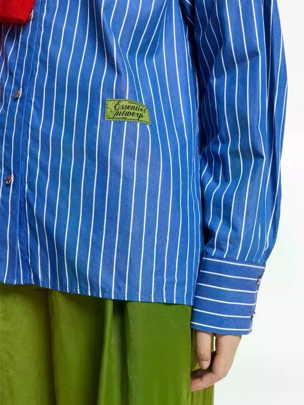 Essentiel Antwerp Striped Cotton Shirt