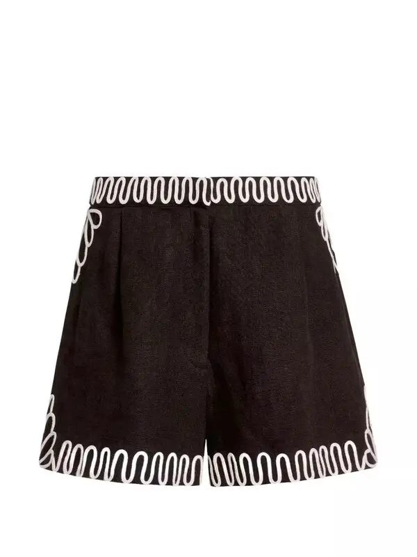 MARIE OLIVER Blanche Shorts - Black
