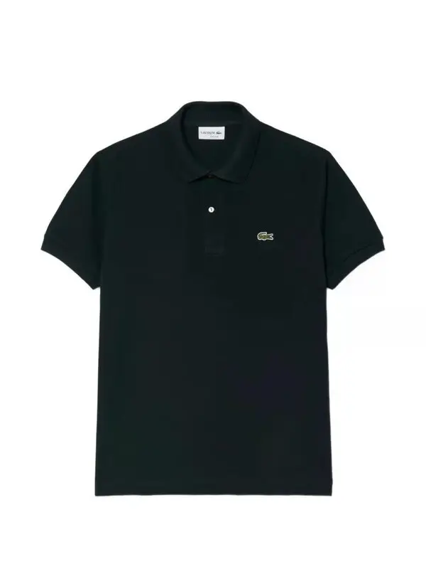 Lacoste Classic Fit Original Logo-patch Polo Shirt - Green