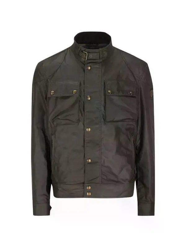 Belstaff Racemaster Waxed Cotton Jacket - Green
