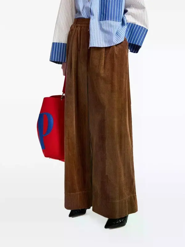 Essentiel Antwerp Pleated Corduroy Trousers