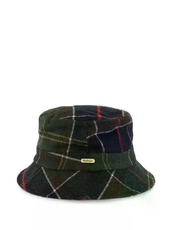 Barbour Classic Tartan Bucket Hat - Green
