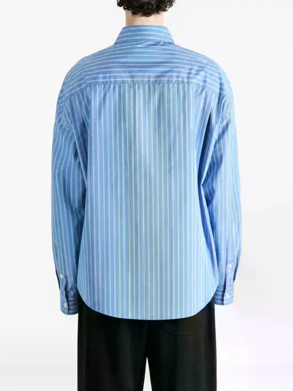 Marni Vertical-stripe Long-sleeve Shirt
