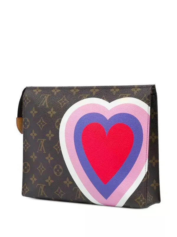 LOUIS VUITTON 2020 Monogram Game On Toiletry Pouch 26 Clutch Bag