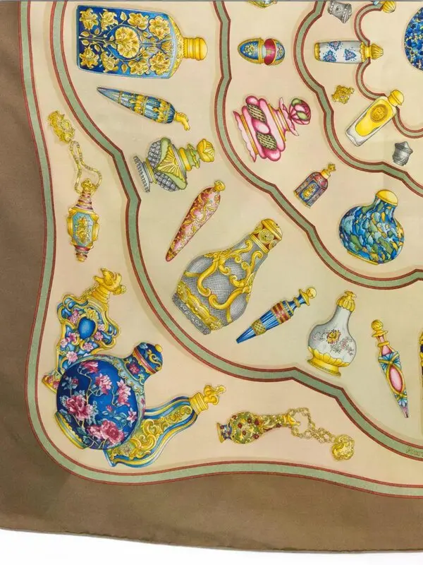 Hermès 1988 Qu’importe Le Flacon Scarf