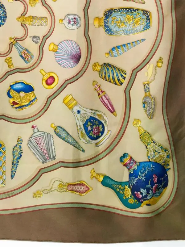 Hermès 1988 Qu’importe Le Flacon Scarf