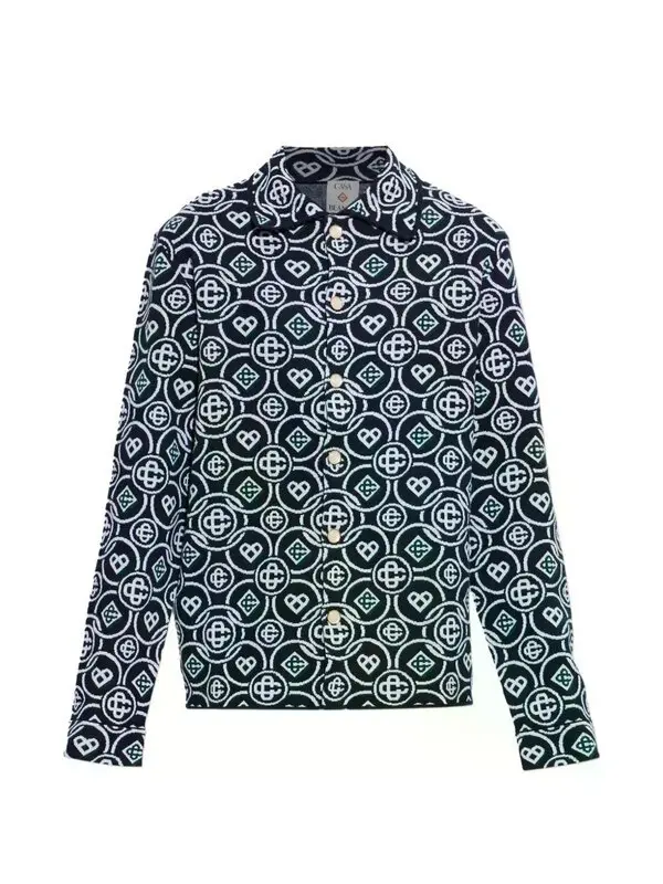 Casablanca Monogram Cardigan