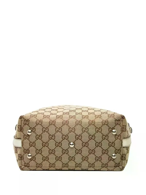 Gucci 2000-2015 Gg Canvas Web Match Ball Tote Bag