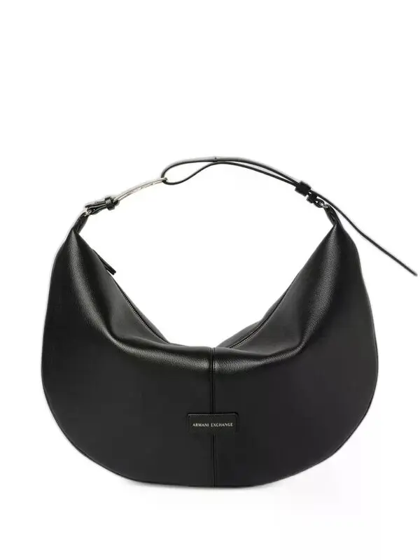 Armani Exchange Grained-effect Shoulder Bag