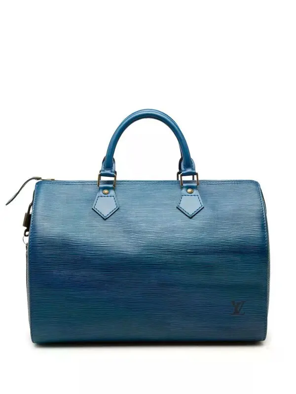 LOUIS VUITTON Epi Speedy 30 Boston Bag