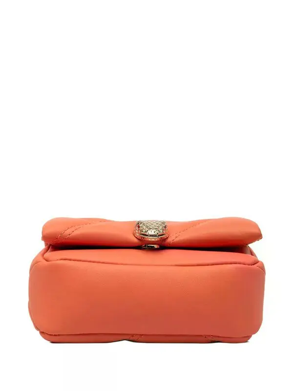 BVLGARI Micro Leather Serpenti Cabochon Crossbody Bag