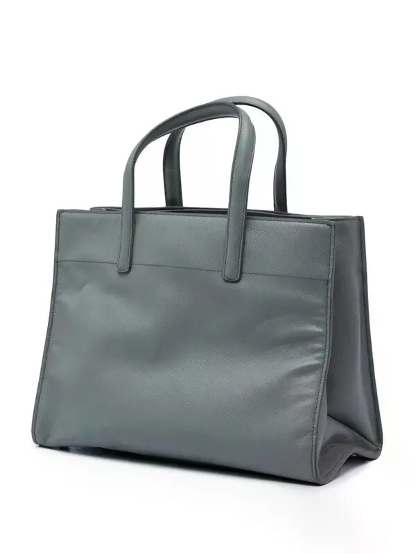 Prada 2013-2026 Saffiano Soft Triple Pocket Tote Satchel