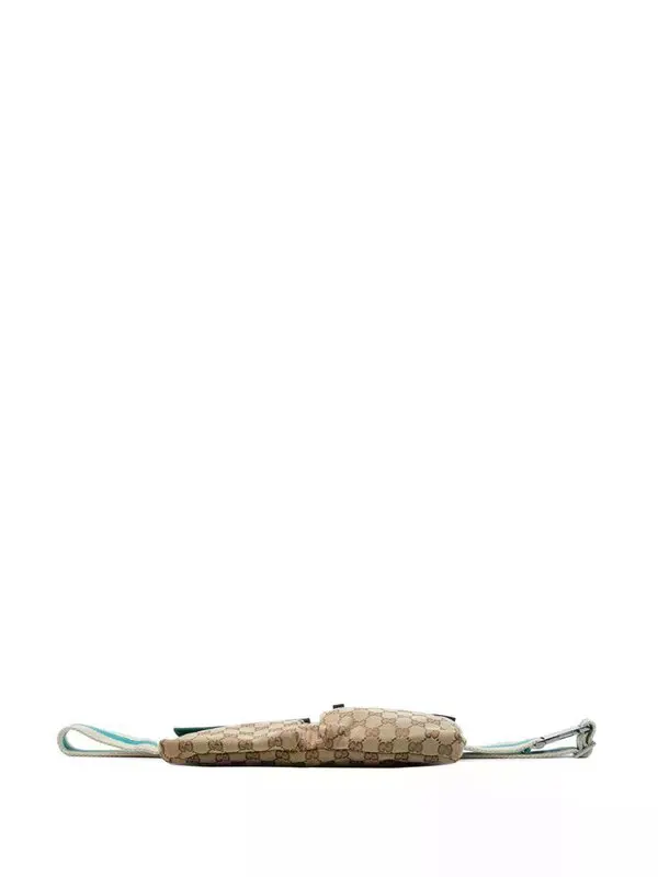Gucci 2000-2015 Gg Canvas Web Double Pocket Belt Bag