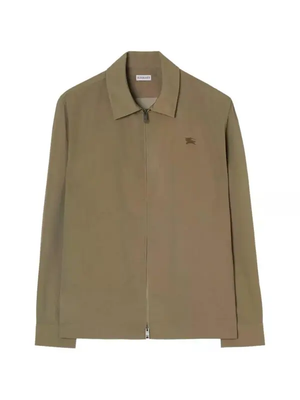 Burberry Coated Nylon Overshirt - Neutrals