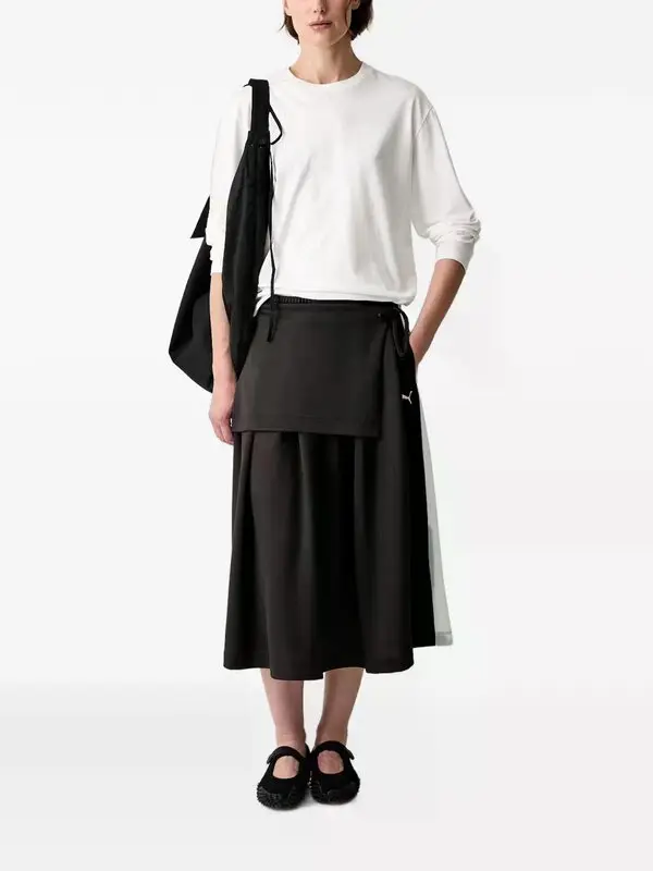 PUMA T7 Pleated Midi Skirt