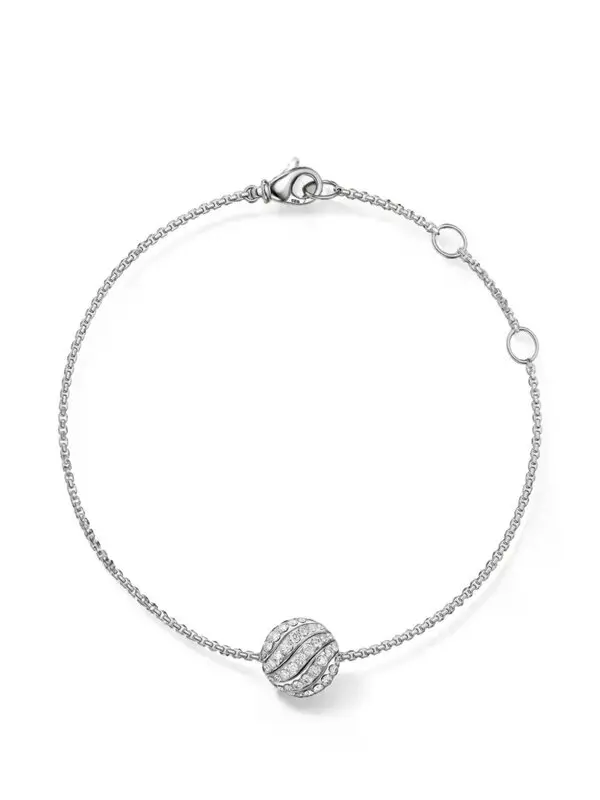 David Yurman Sculpted Cable Diamond Bracelet