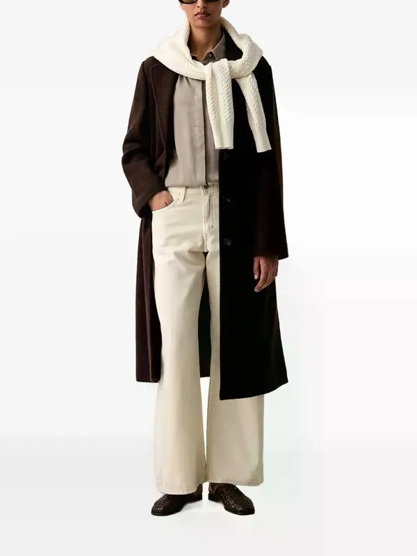 Marc O'polo Belted Button-up Coat