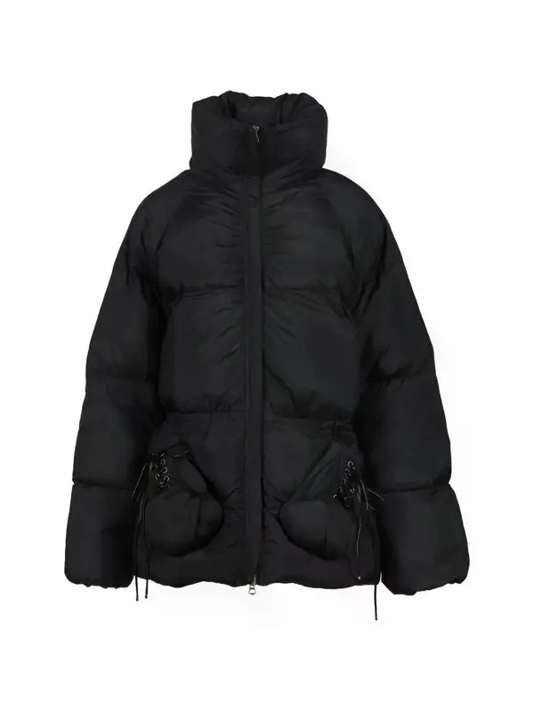 NΦ DRESS Boxing Glove-detail Puffer Jacket - Black