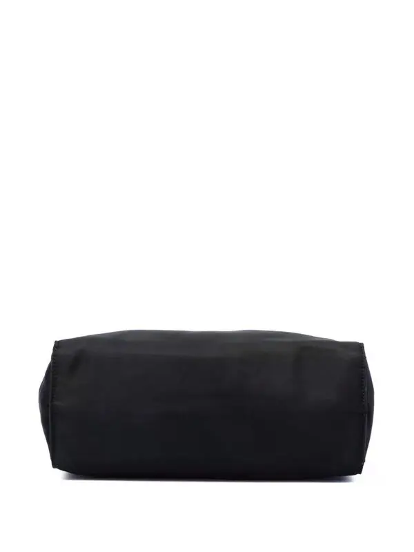 Prada Tessuto Metal Handle Bag