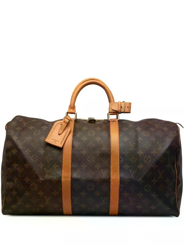 LOUIS VUITTON 1994 Monogram Keepall 50 Travel Bag