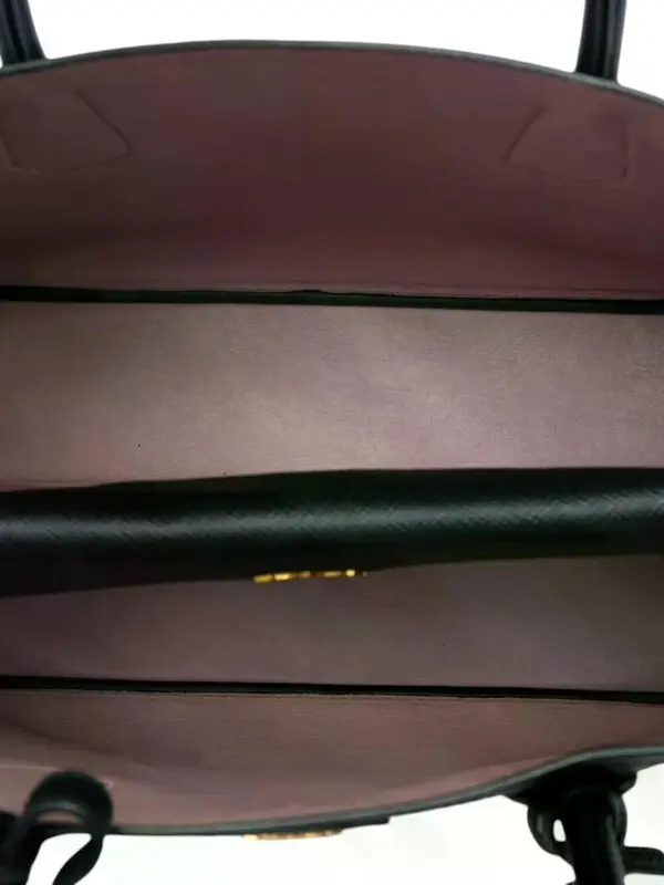 Prada Saffiano Cuir Double Satchel