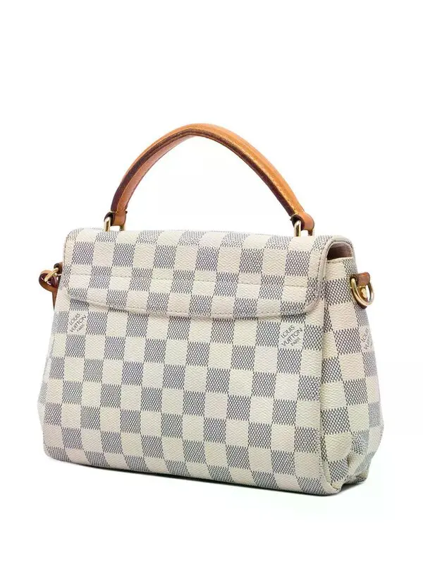 LOUIS VUITTON 2017 Damier Azur Croisette Satchel
