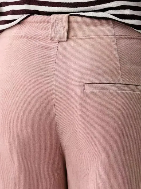 Marc O'polo Corduroy-texture Belt-loop Trousers
