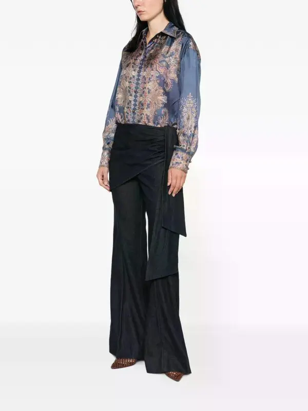 Zimmermann Wrap-panel Flared Jeans