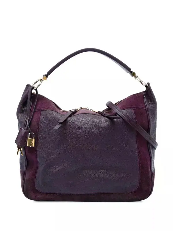 LOUIS VUITTON Monogram Empreinte Audacieuse Mm Satchel - Purple