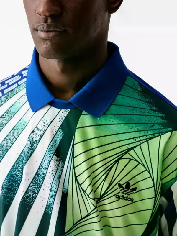 Adidas Graphic-print Long-sleeve T-shirt