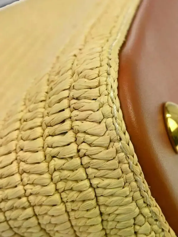 LOUIS VUITTON Capucines Raffia Tote Bag