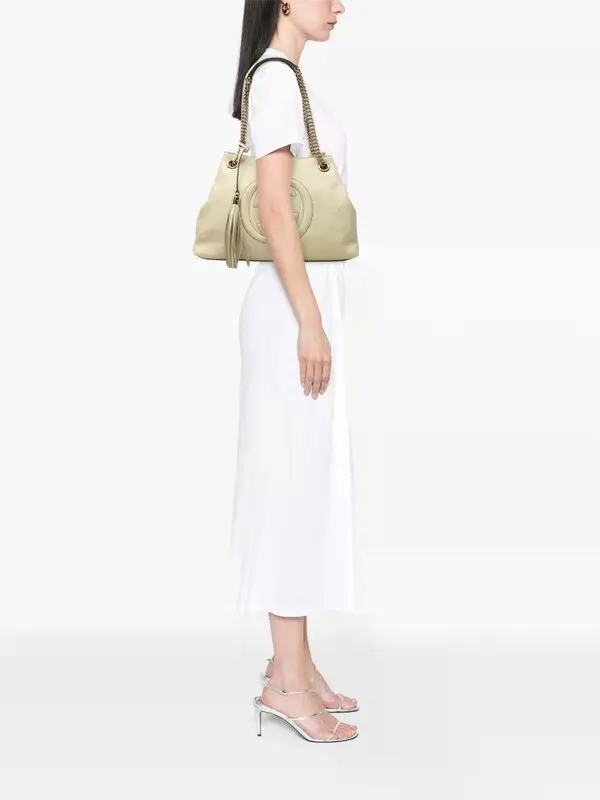 Gucci 2000-2015 Medium Calfskin Soho Chain Tote Bag