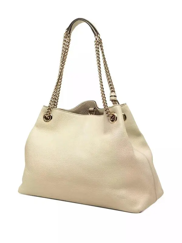 Gucci 2000-2015 Medium Calfskin Soho Chain Tote Bag