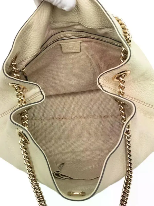Gucci 2000-2015 Medium Calfskin Soho Chain Tote Bag