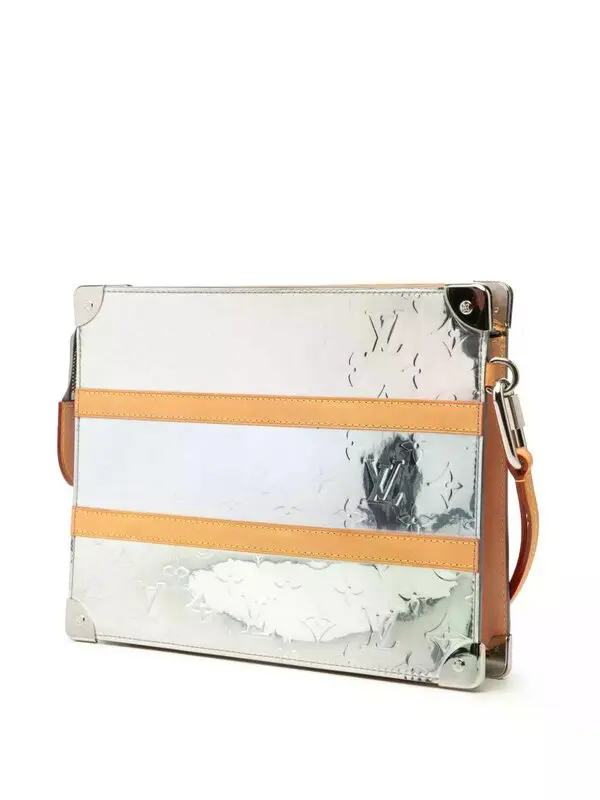 LOUIS VUITTON 2021-2026 Monogram Mirror Trunk Pouch Clutch Bag
