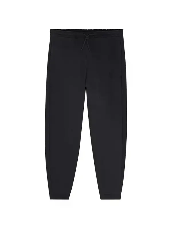 BOSS Relaxed-fit French Terry Trousers With Drawstring Waist - Blue