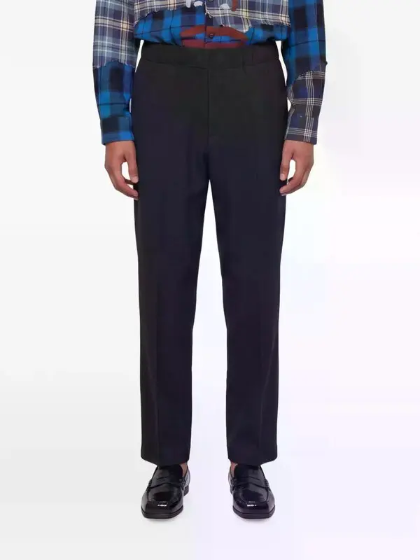 COSTUMEIN Pressed-crease Straight-leg Trousers