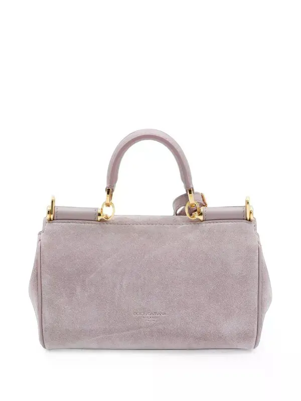 Dolce & Gabbana Mini My Sicily Handbag In Split Leather