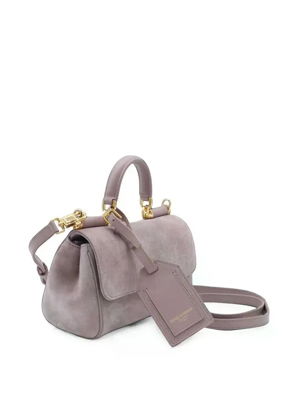 Dolce & Gabbana Mini My Sicily Handbag In Split Leather